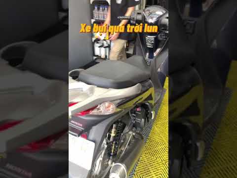 Rửa - Detailing cho SH VN 150 2016 - pô 4Road và Phuộc RCB