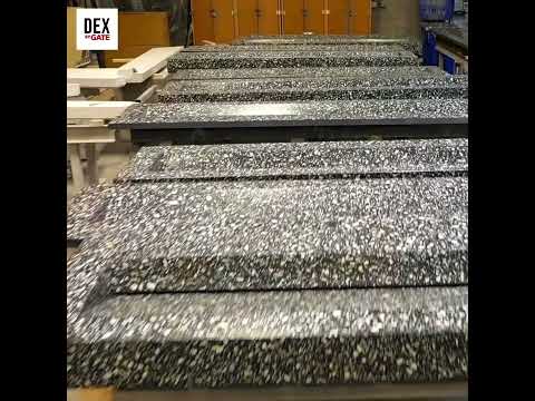 Custom Terrazzo Concrete Sinks 😲 #concrete #diyconcrete
