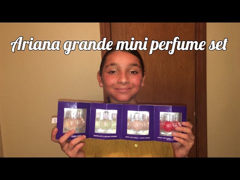 Ariana Grande mini perfume gift set review☁️