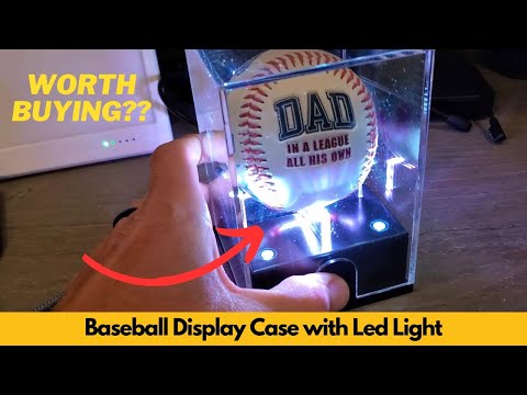 Baseball Display Case with Led Light, Acrylic Baseball Case for Display | Worth Buying?
