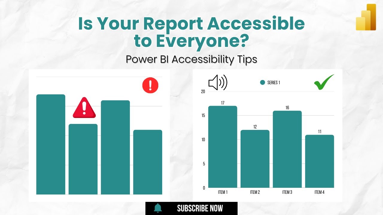 Power BI Accessibility: Create Inclusive Reports/Dashboards That Everyone Can Use