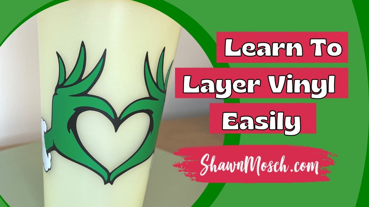 Learn How To Layer Adhesive Vinyl - Parchment Paper Hack!