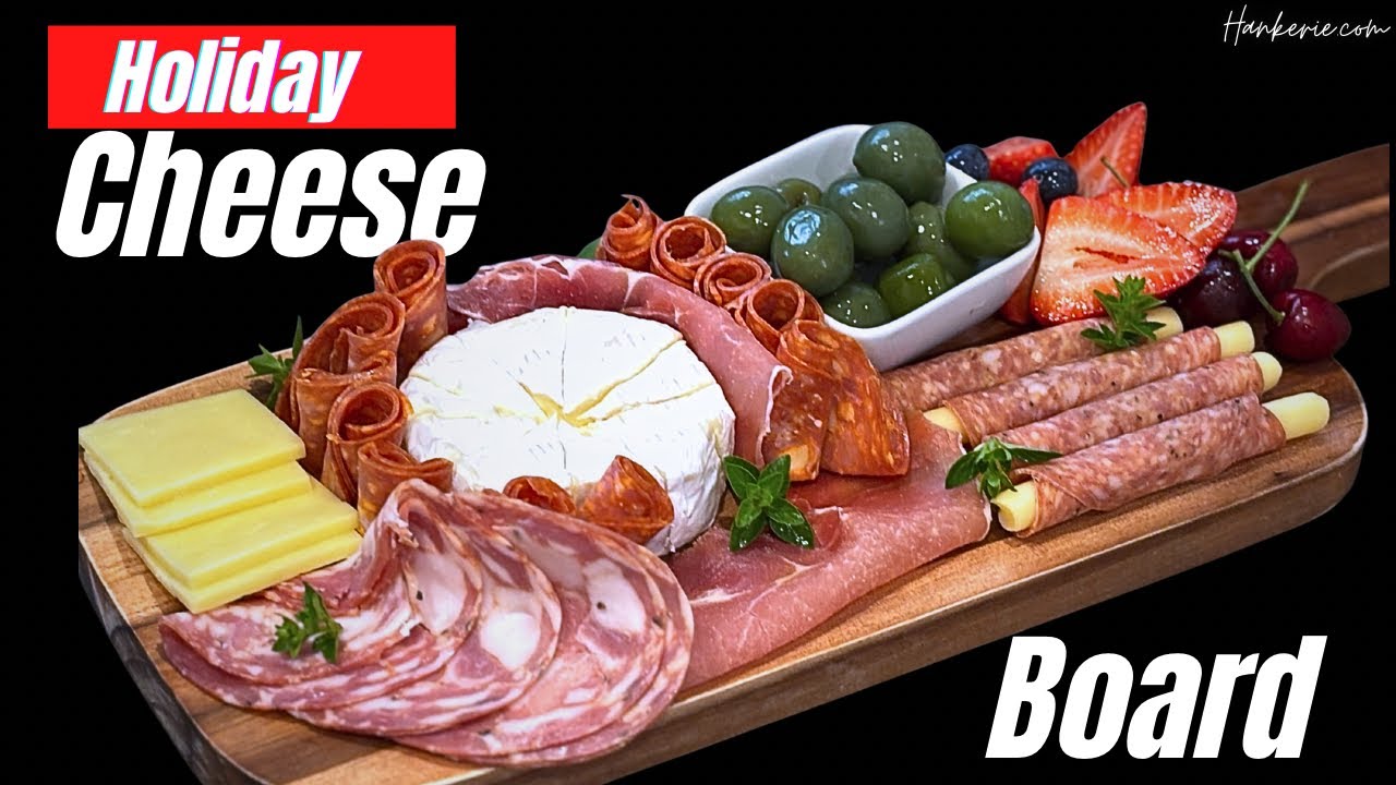The PERFECT Holiday Cheese & Charcuterie Platter | Step-by-Step Tutorial