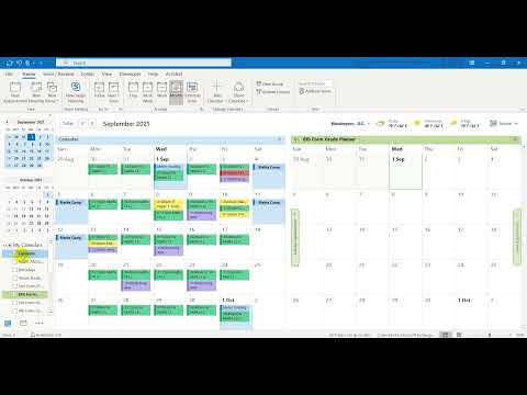 Shared Calendar MS Outlook