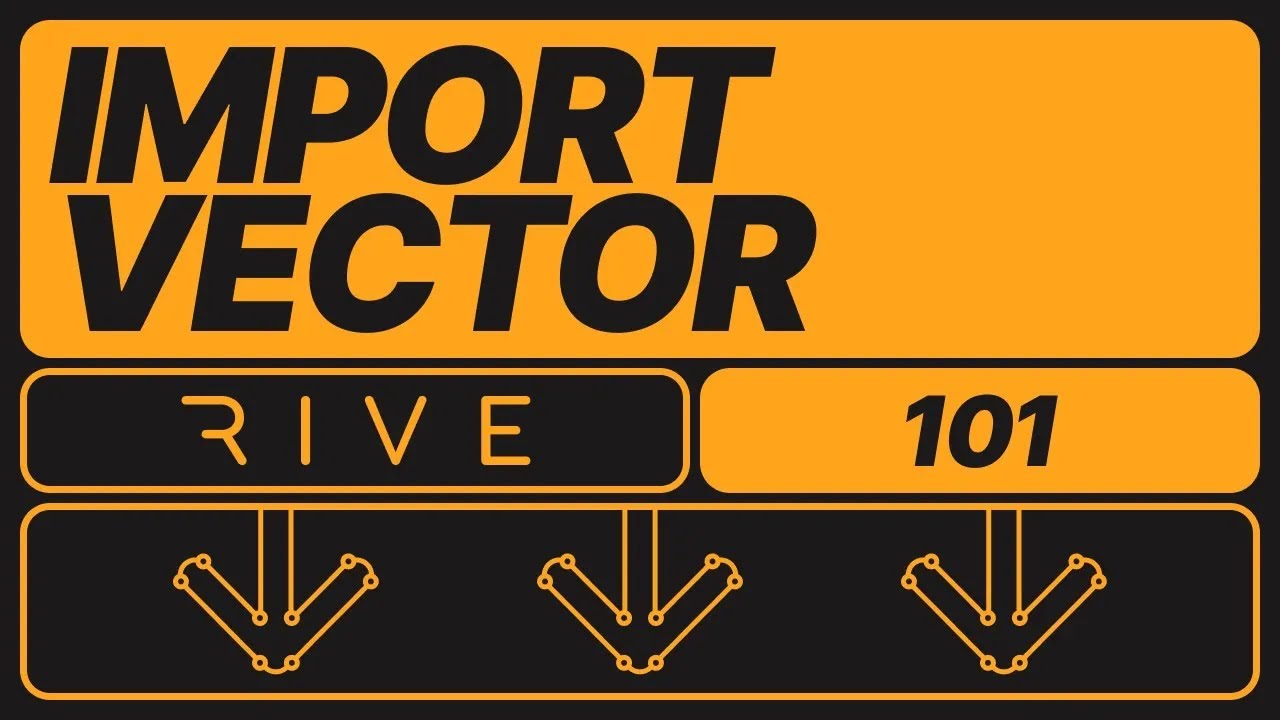 Rive 101 - Importing Vector Artwork (SVG)