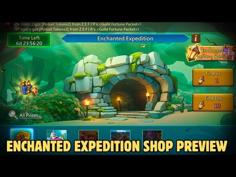 🔥 Enchanted Expedition EVENT + SHOP Preview! 🛍️✨ | Lords Mobile