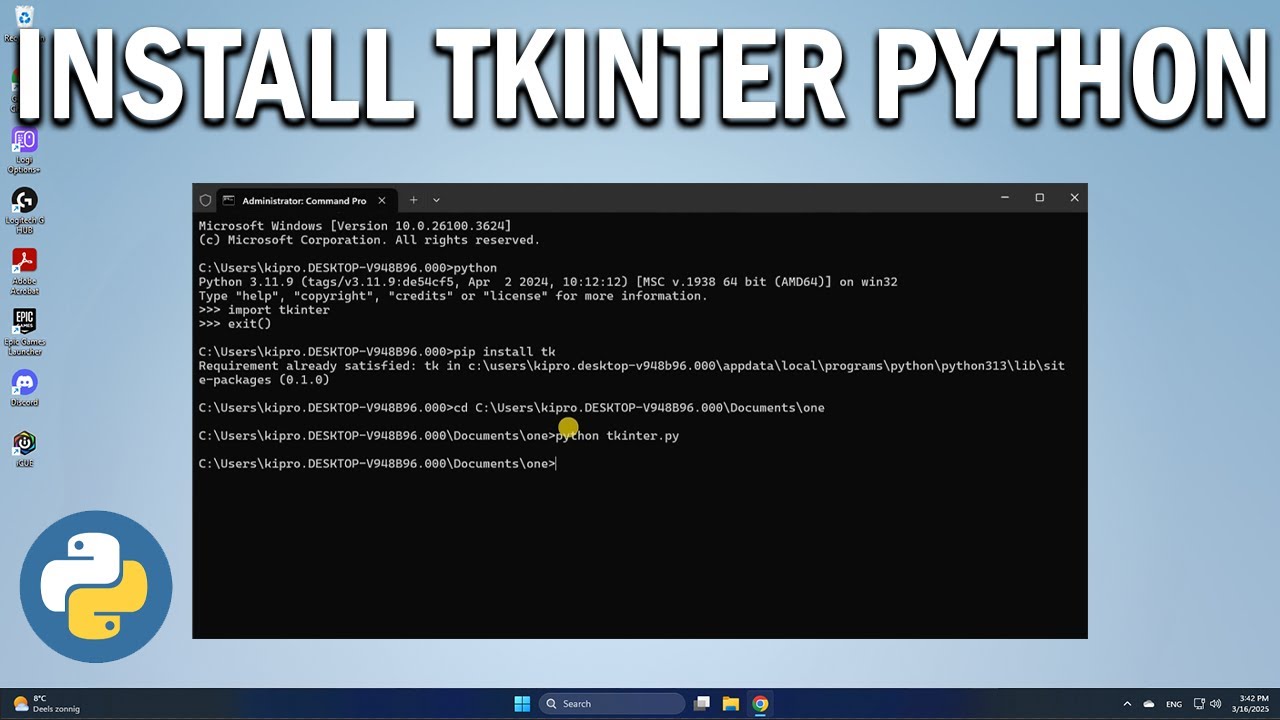 How To Install Tkinter in Python - Easy Fix
