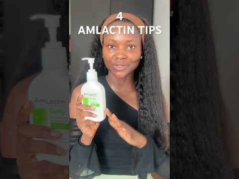 4 AMLACTIN LOTION TIPS TO GET THE BEST RESULTS #shorts #shortsfeed #Amlactin #bodylotion