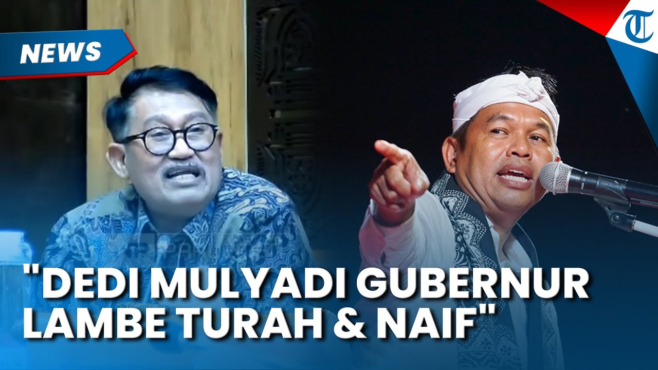 "Gubernur Lambe Turah" Kata Anggota DPR RI Komisi X Sindir Dedi Mulyadi Sebagai Sosok yang Naif ...