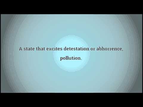 What Abomination Means