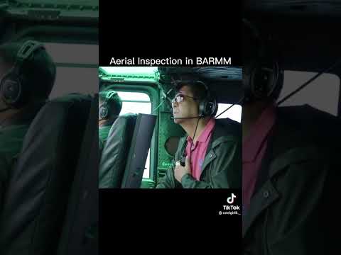 President BBM|| Aerial Inspection in BARMM