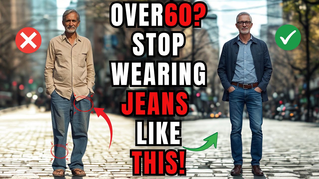 Over 60? STOP Wearing Jeans Like This!
