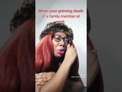 When your grieving death of a family member at work #workhumor #workmemes #comedy #workplacelaughs