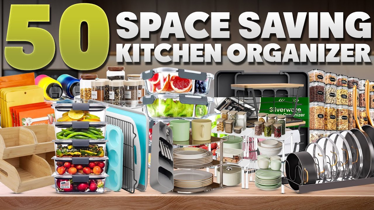 50 Unique Space Saving Kitchen Organizer on Amazon In 2026