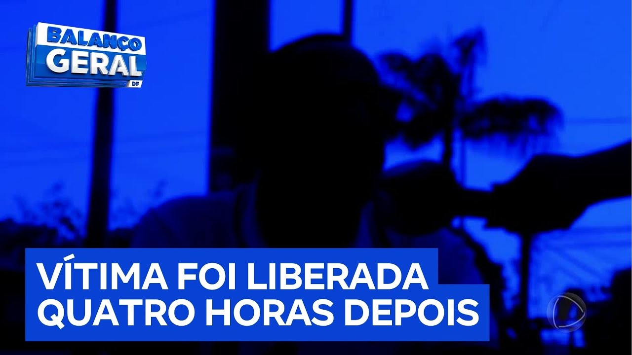 ‘Espero justiça’, diz homem sequestrado em frente à escola na Candangolândia (DF) | Balanço Geral DF