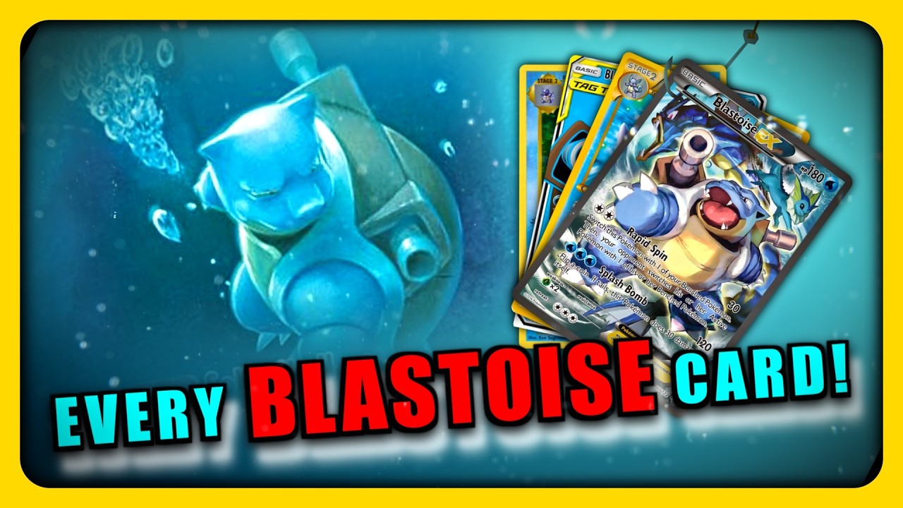 Every Blastoise Card - The Ultimate Pokemon Master List Episode 9