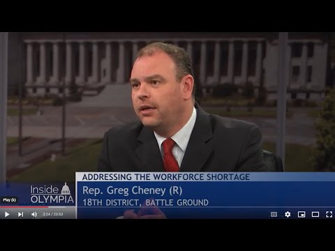 Rep. Greg Cheney talks to TVW about efforts to increase workforce opportunities