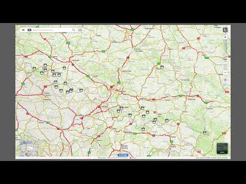 Korona Gór Polski na mapie Targeo