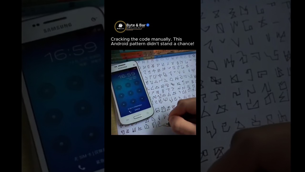 Cracking Android Pattern Lock Manually 🔓 | No Chance for This Security!
