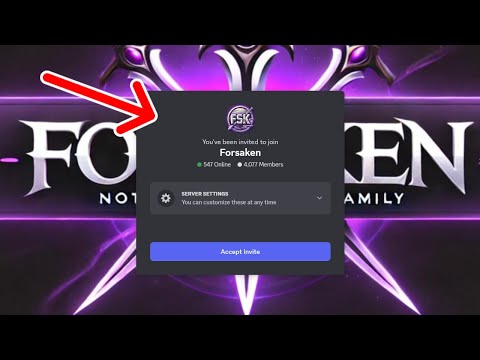 (Quick Guide) Join FORSAKEN Discord Server