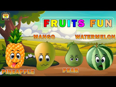 Learn Fruit Names with Fun | Educational Video for Kids #kids