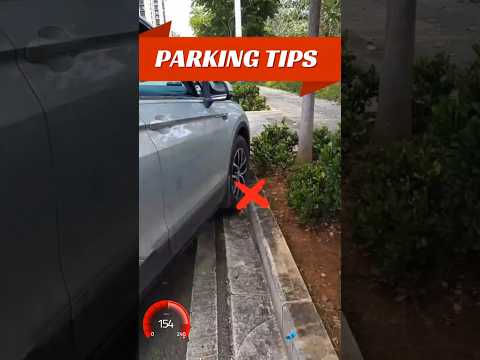 How to Park Along the Curb Safely and Accurately for New Drivers #cardrivingtips #automobile