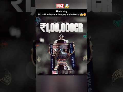 IPL Brand Values????????| Number One League In The World ????#IPL| #ipl2025 #cricket #trendingshorts #shorts