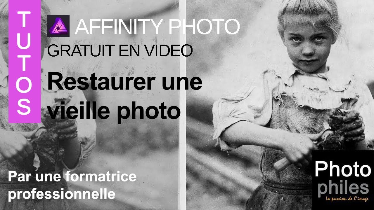 Restaurer une photo ancienne avec Affinity Photo - MagazinePhoto.fr