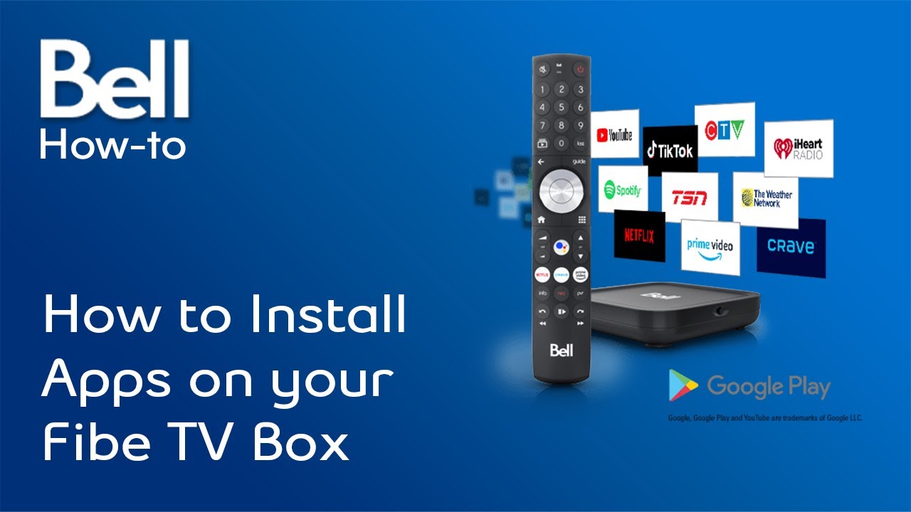 How to install apps on your Fibe TV Box