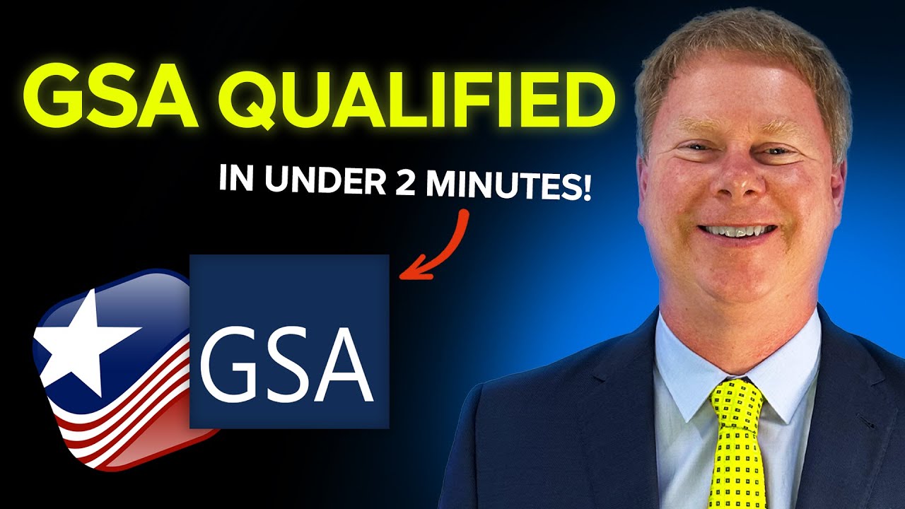Get Qualified for the GSA Schedule in Just 2 MINUTES!