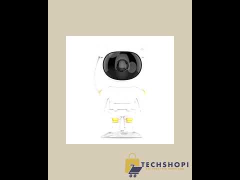 Creative Astronaut Galaxy Starry Sky Projector Nightlight USB Atmospher Bedroom Table Lamp