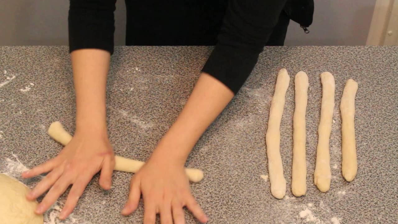 The Best Challah Ever - How to portion, roll and braid!