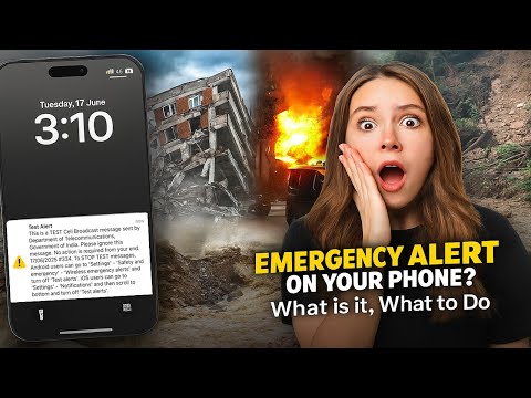 Emergency Alert on Your Phone? What is it, What to Do & How to Disable It!