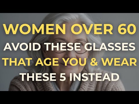 5 Glasses That Will Make You Look 10 Years YOUNGER - Perfect For Women Over 60 | Ep.156