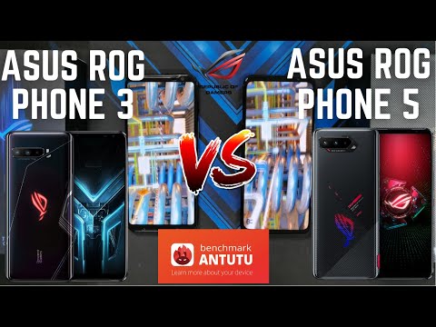 Antutu V8 ASUS ROG Phone 5 Tencent VS ASUS ROG Phone 3 Tencent