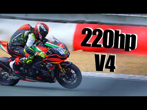 Aprilia RSV4 1100 - V4 SOUND on track - Zolder 10.04.25