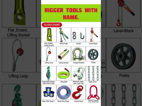 Rigger tools with name / rigger ka kya tools hota hai #shorts #youtubeshorts