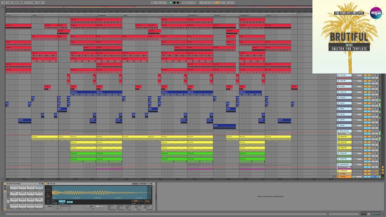 House Ableton Pro Template Brutiful