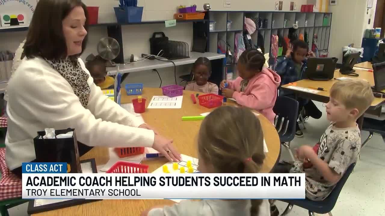 Troy academic coach helps students succeed in Math