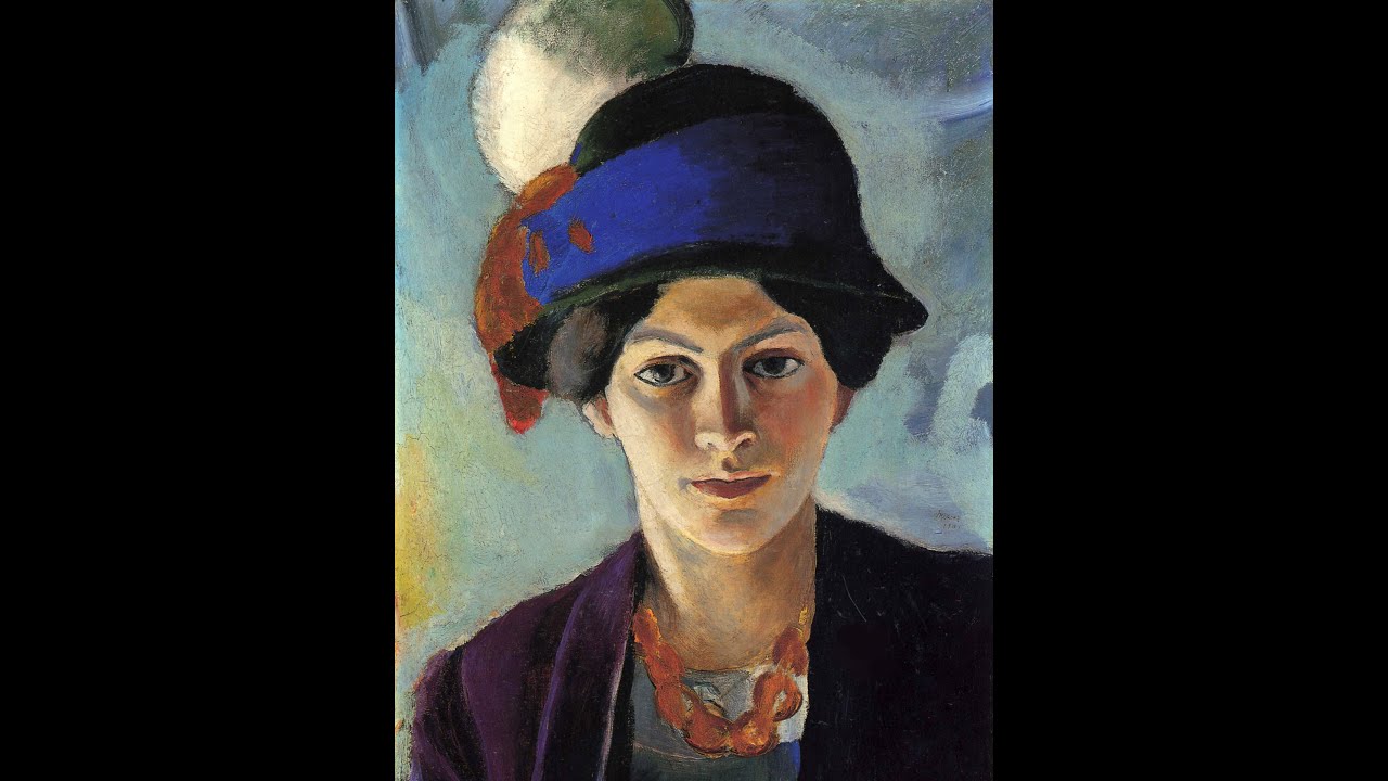 August Robert Ludwig Macke (1887-1914)  - Portrait paintings by August Macke