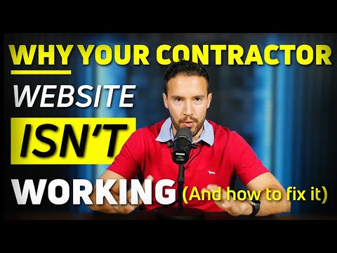 Why Your Contractor Website Isn’t Converting (And How To Fix It)