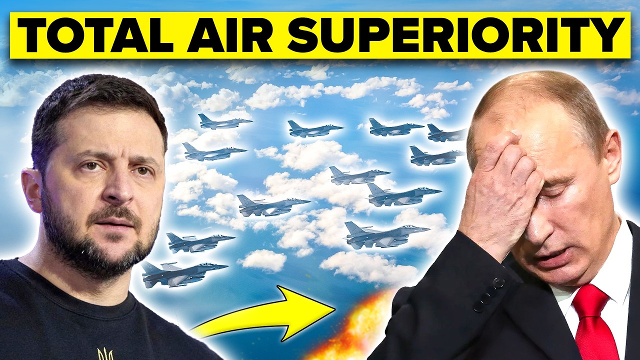 Ukraine’s F-16 Pilots Are CRUSHING Russia... They DOMINATE the Skies