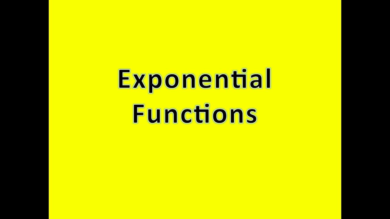 ALG1 Concept 16 Evaluate & Graph Exponential Functions