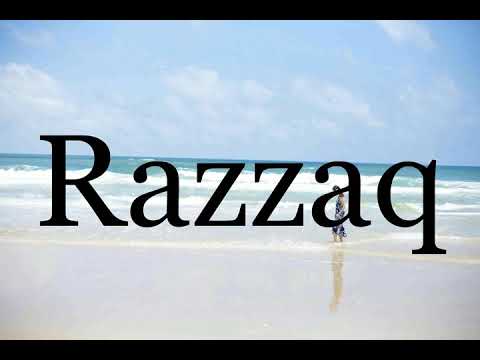 How To Pronounce Razzaq๐๐๐๐๐๐Pronunciation Of Razzaq