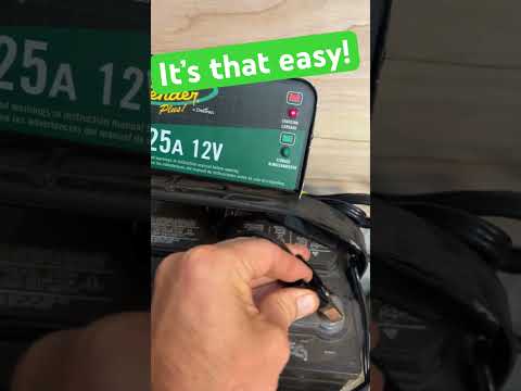How To Use Battery Tender 1.25A 12V Charger & Maintainer