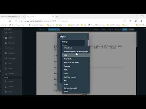 save writerduet as pdf in 2021