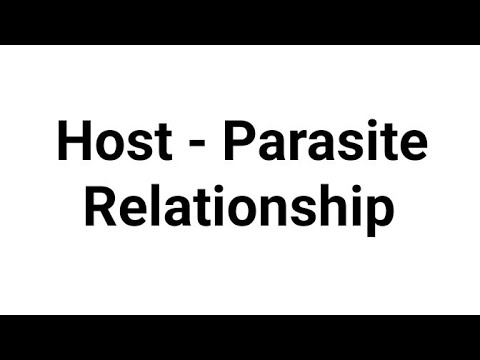 Host-Parasite relationship | Medical Microbiology and Immunology