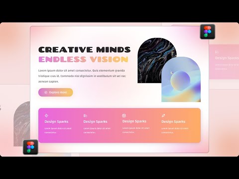 🚀 Landing Page UI Design in Figma – Hero Section Only | Figma Tutorial #5