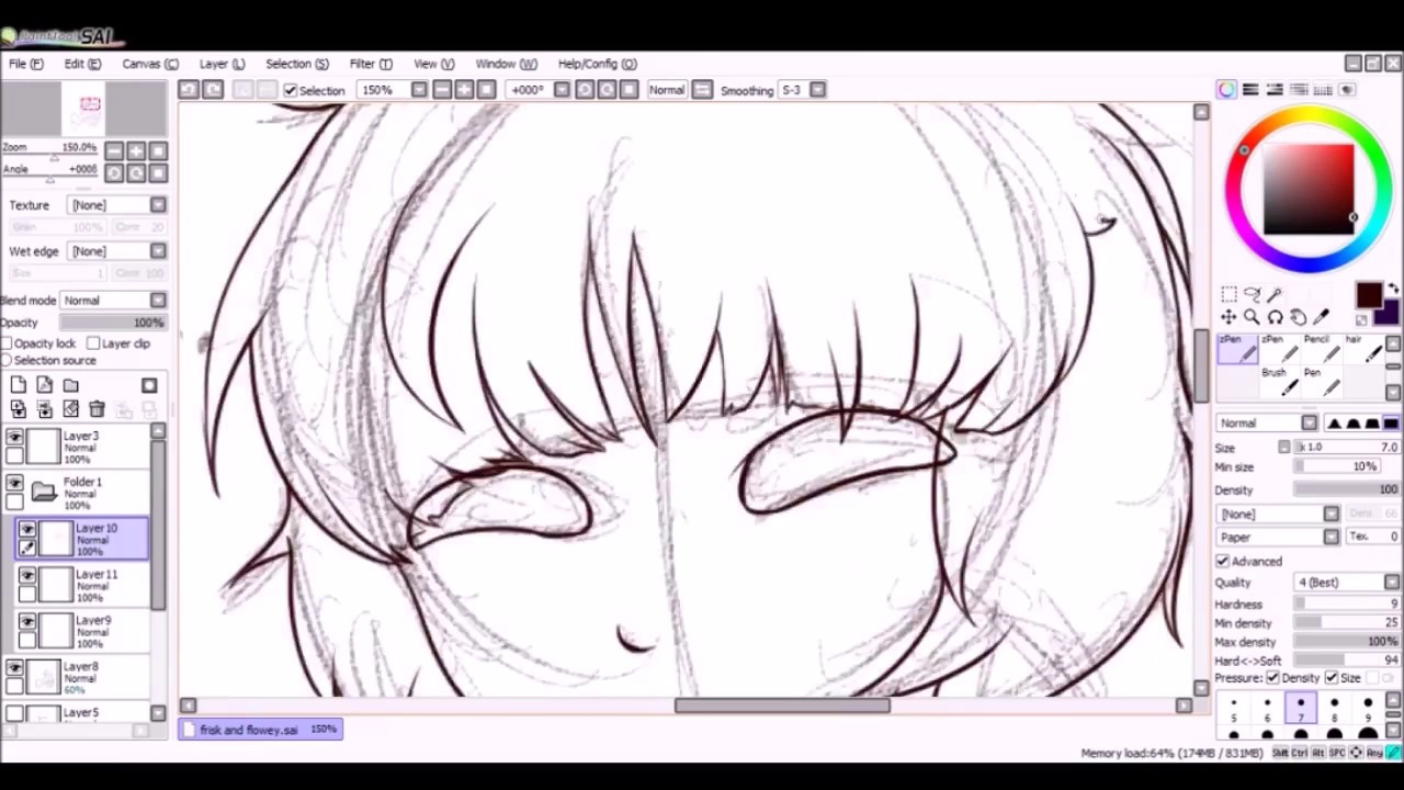 Undertale Speedpaint: Frisk