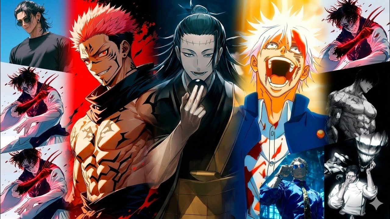 Jujutsu Kaisen Characters 4K Wallpaper Photos | J.J.K all Characters wallpaper Photos | Gojo Toji